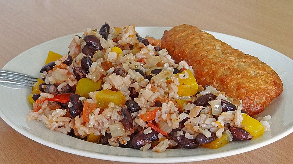 Reis mit schwarzen Bohnen von Tanny07| Chefkoch