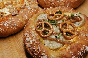 Mini-Laugenpizzen von Foodie89| Chefkoch
