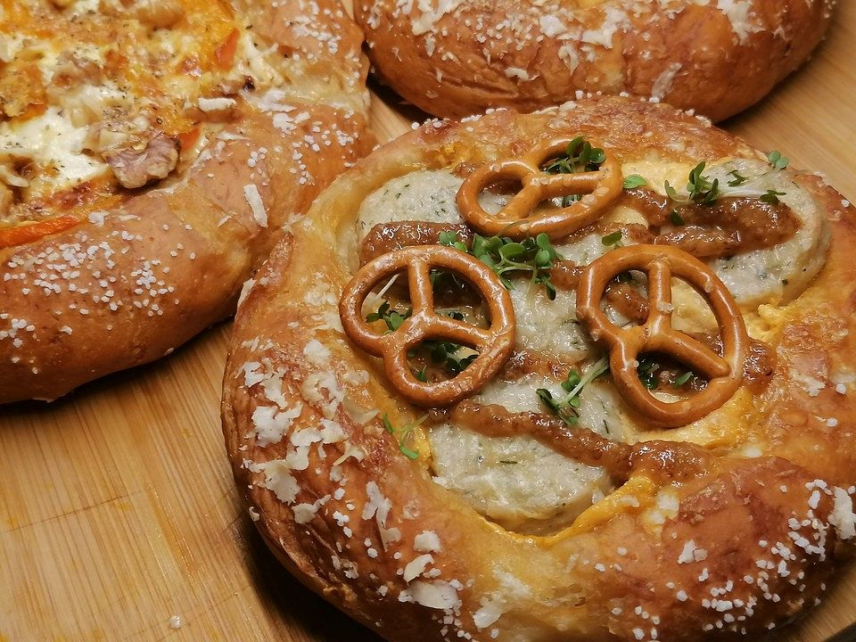 Mini-Laugenpizzen von Foodie89| Chefkoch