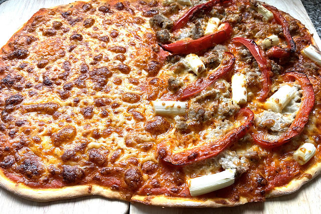 Histaminarme Pizza mit Quark-Öl-Teig und Fake-Tomatensauce von ...