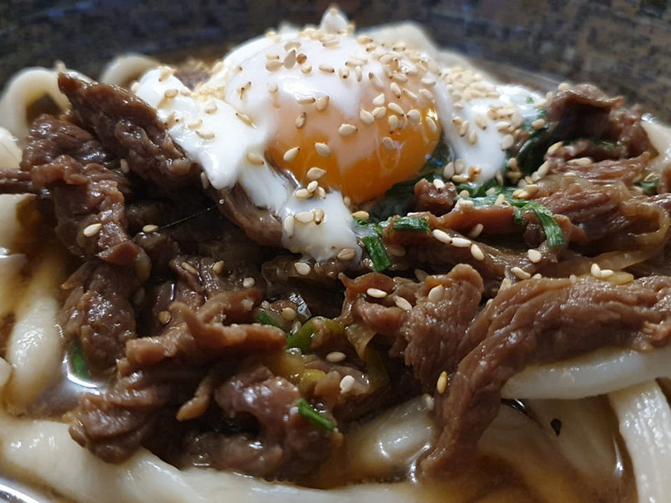 Sukiyaki Udon von R-G_foodART| Chefkoch