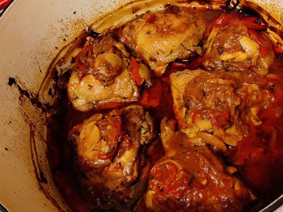 Poul nan sos - Hähnchenrezept aus Haiti von Svensationell| Chefkoch