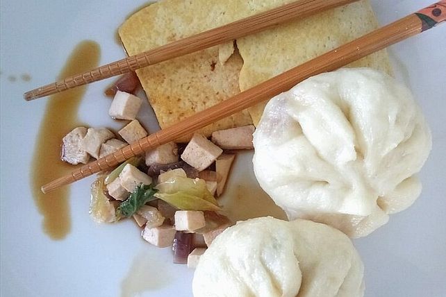 Veganes Tofu-Pak Choi Dim Sum von AriannaWolf| Chefkoch
