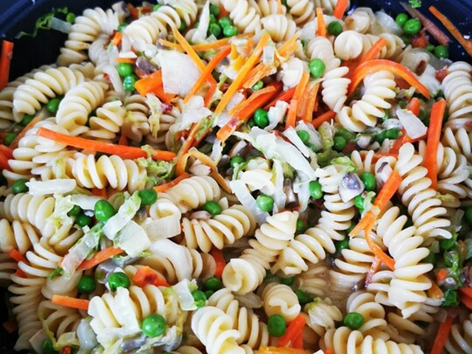 Nudeln mit cremiger Chinakohlsoße von Domiga| Chefkoch