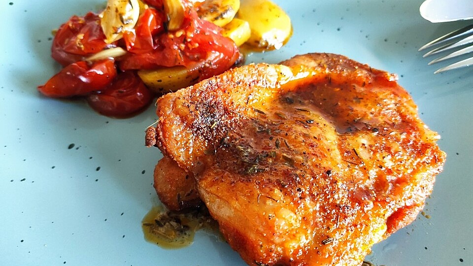 Pollo fino mit Ofengemüse von SessM