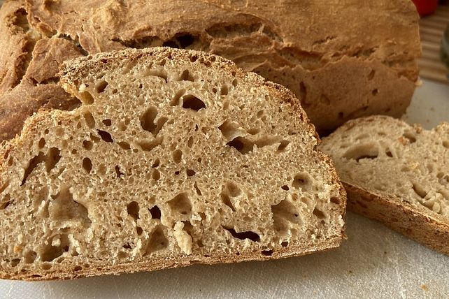 Brot mit Kichererbsenmehl von senf_mops| Chefkoch