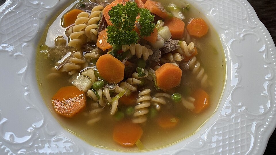 Gemüsesuppe mit Rindfleisch von florian9978