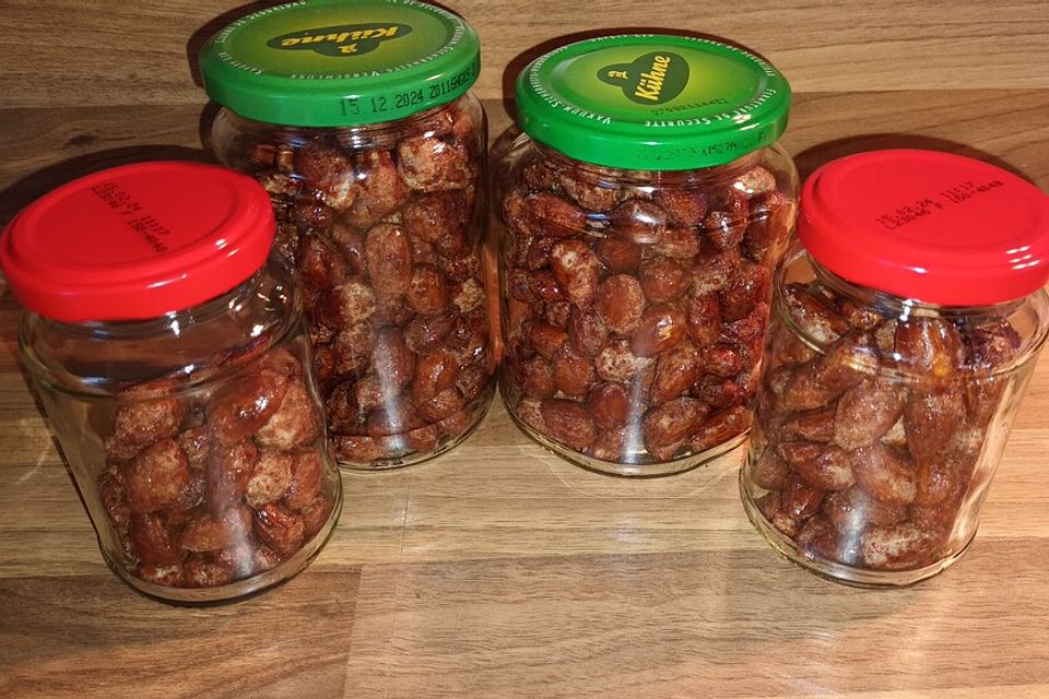 Gebrannte Mandeln aus der Pfanne von saflori