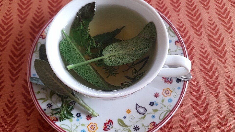 Tee mit frischen Kräutern von Mooreule