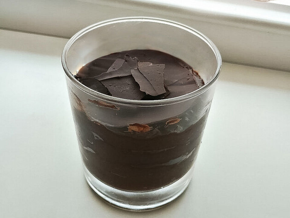 Zuckerfreier Schokopudding mit knackigen Schokoebenen von icecase| Chefkoch