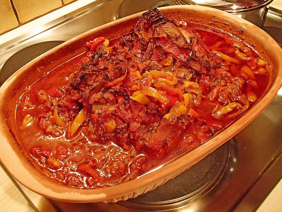 Schweineschulter aus dem Römertopf von perle49 | Chefkoch