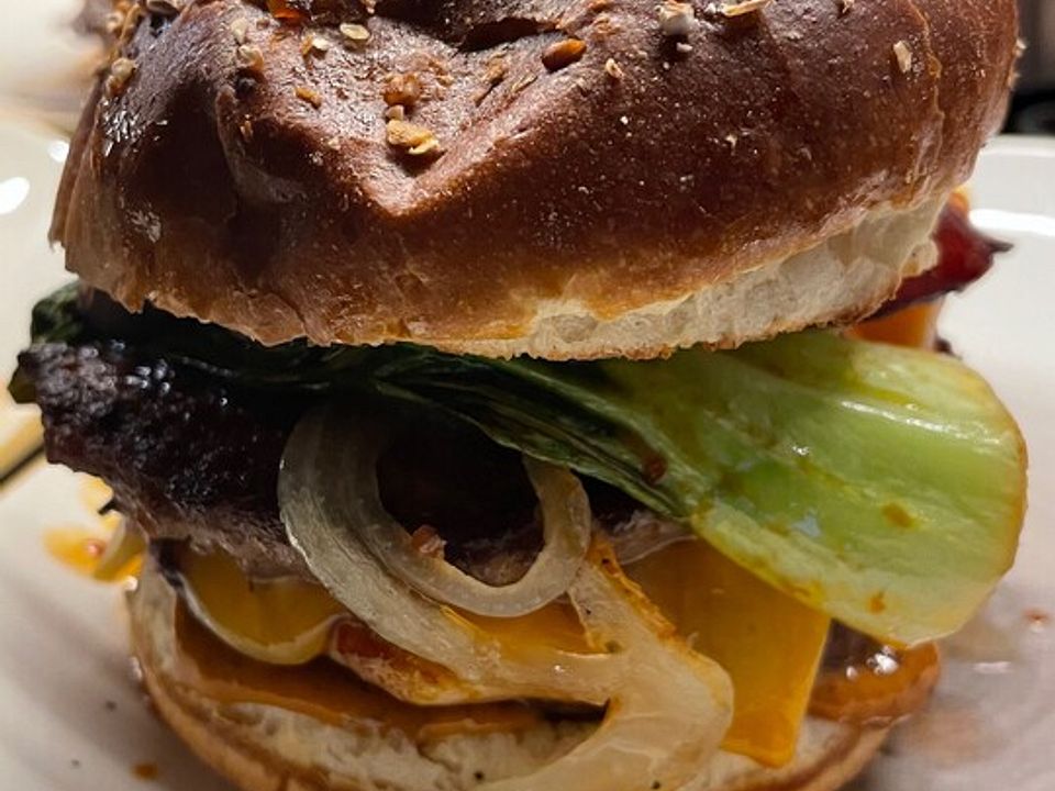 Double Black-Angus-Herbst-Burger von schwäbischerScheffkoch| Chefkoch