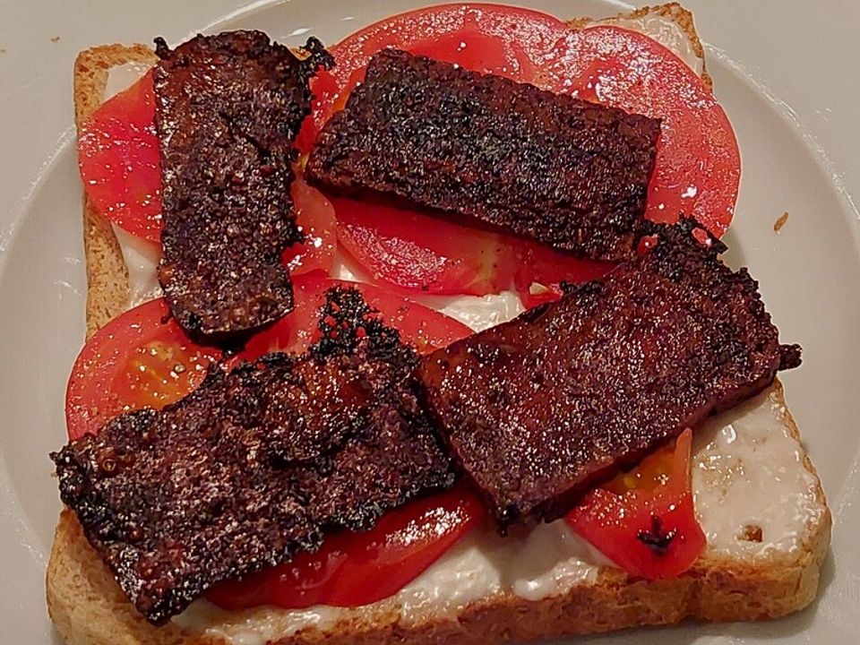 Bacon aus Räuchertofu von problembär| Chefkoch