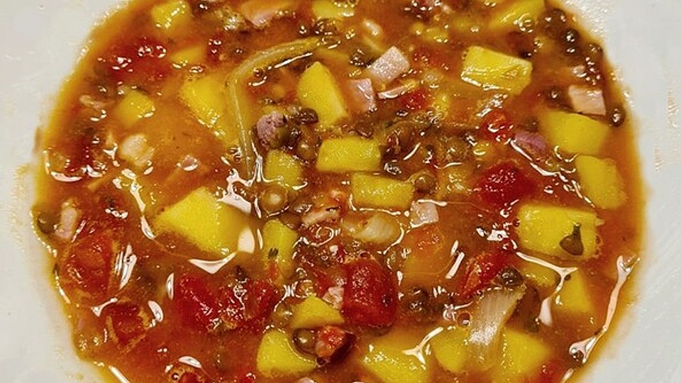 Chicorée-Linsensuppe von monhe| Chefkoch