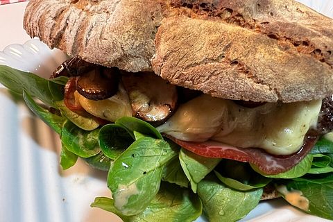 Raclette-Burger von salmisanni