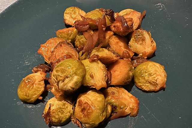 Teriyaki-Rosenkohl vom Blech von fresedo
