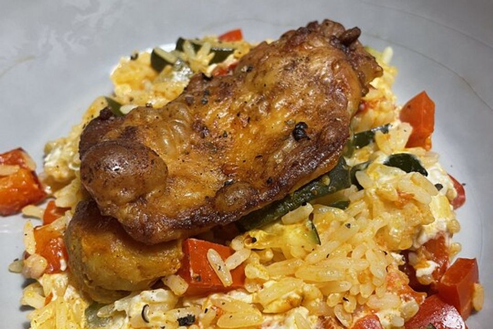 Pollo Fino mit Gemüsereis von nicci2812