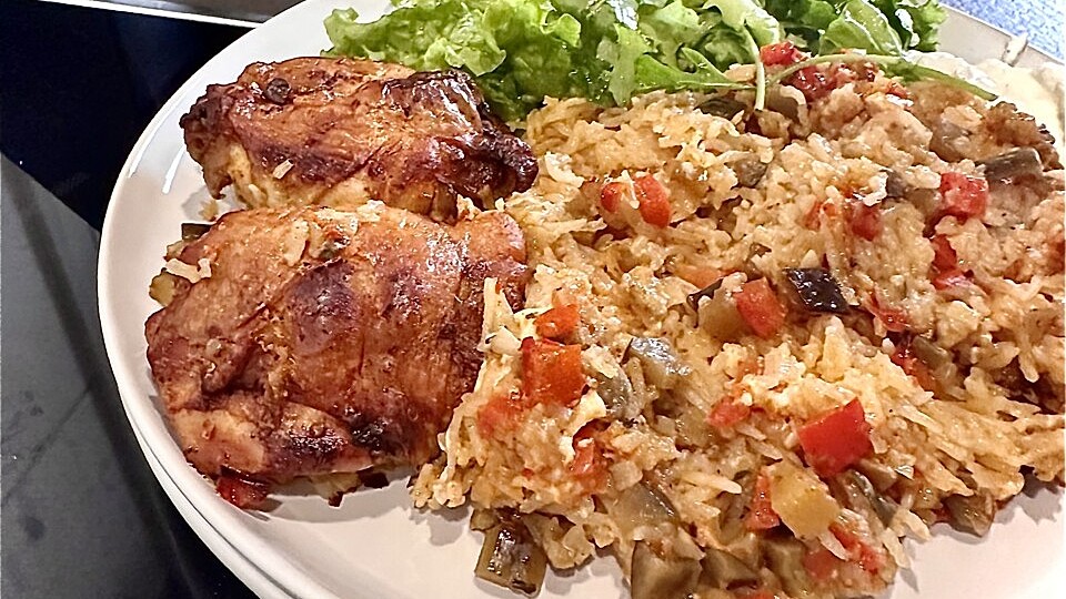 Pollo Fino mit Gemüsereis von nicci2812