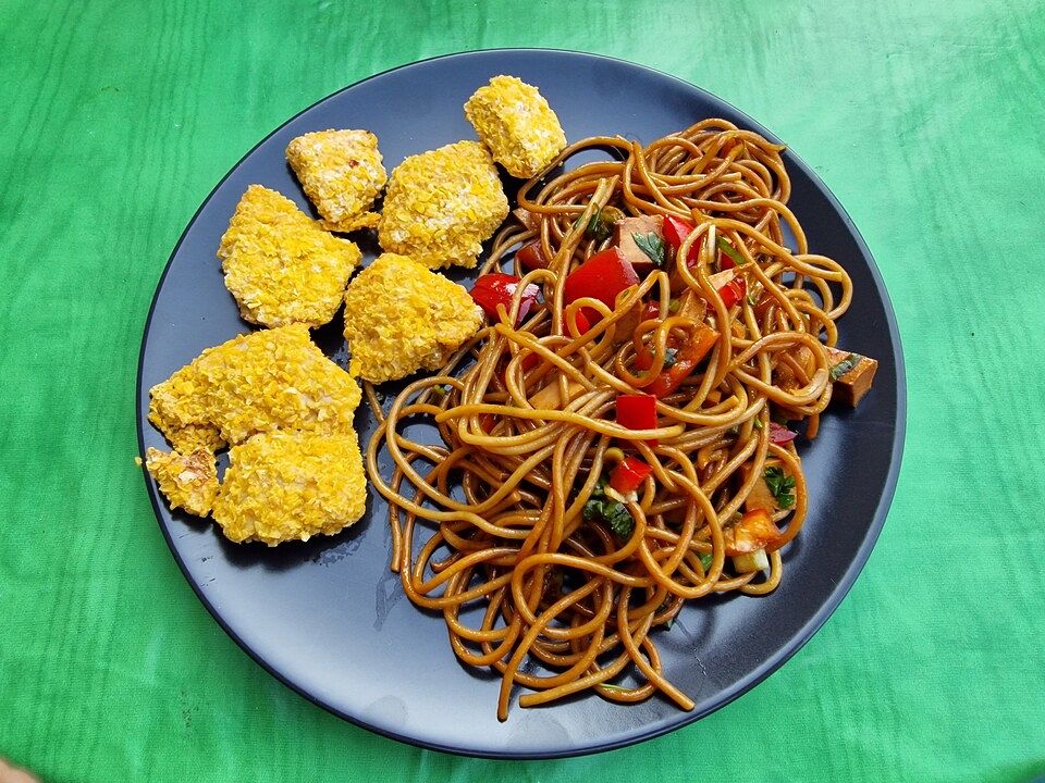 Spaghettisalat mit Curry von knackiskochecke| Chefkoch