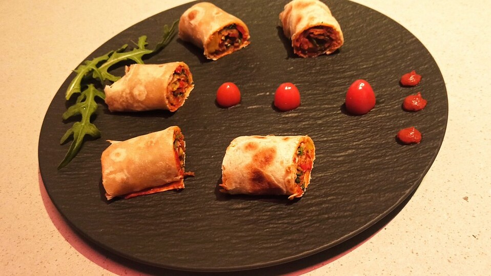 Dinkel-Reisprotein-Wraps von Domi-La-Cheta