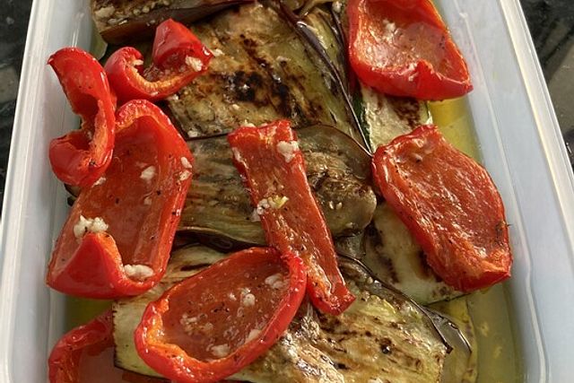 Mozzarella mit gebratenem Gemüse von Daisyh