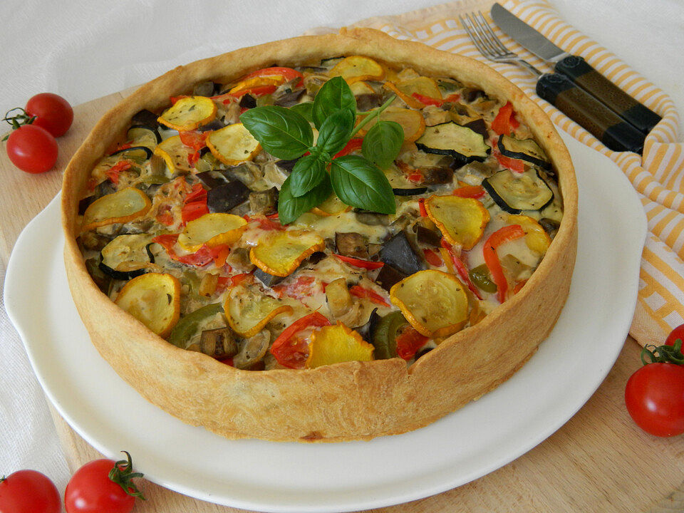 Quiche mit Ratatouille von schmausimausi| Chefkoch