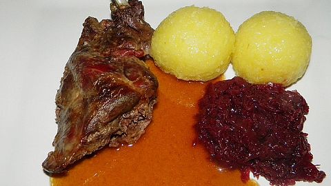 Kaninchenbraten Thüringer Art von Micaela