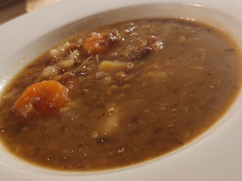 Kessel-Linsen mit Karnickel von agnusdie| Chefkoch