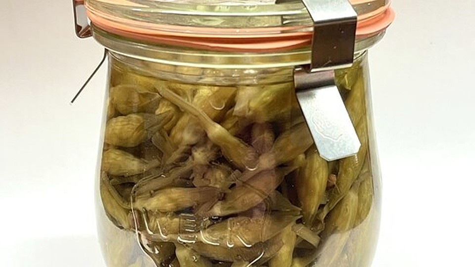 Bärlauchknospen in Essig eingelegt von gschoenberger| Chefkoch