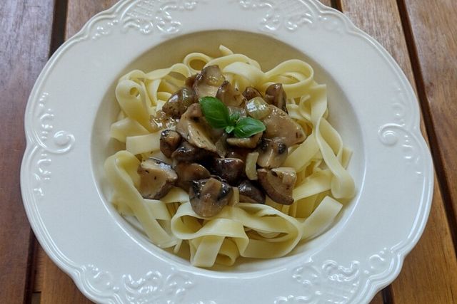 Pasta mit Pilzen von studyroomslandstuhl
