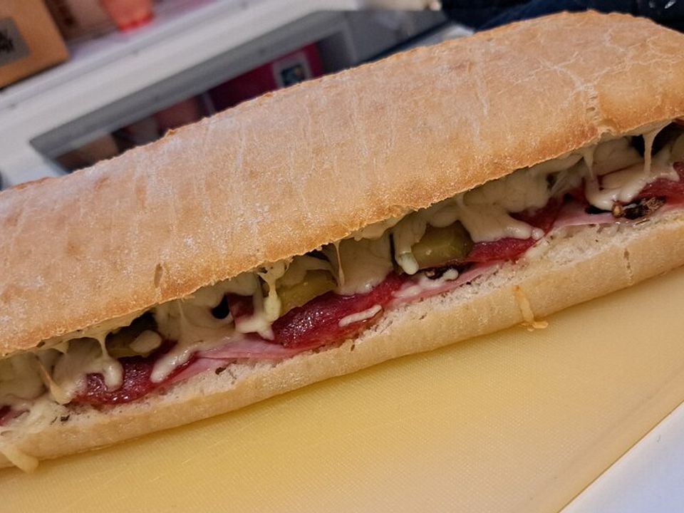 Croque - Belegtes Baguette von 0_Kelly_0| Chefkoch