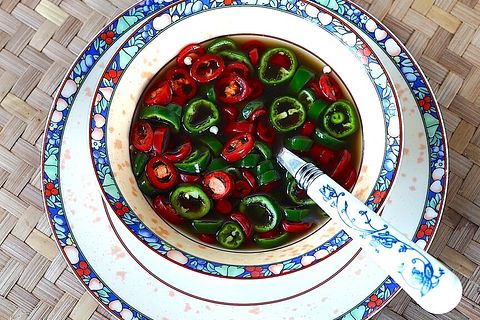 Süß-sauer-scharfe Peperoni in Essig von dieter_sedlaczek| Chefkoch