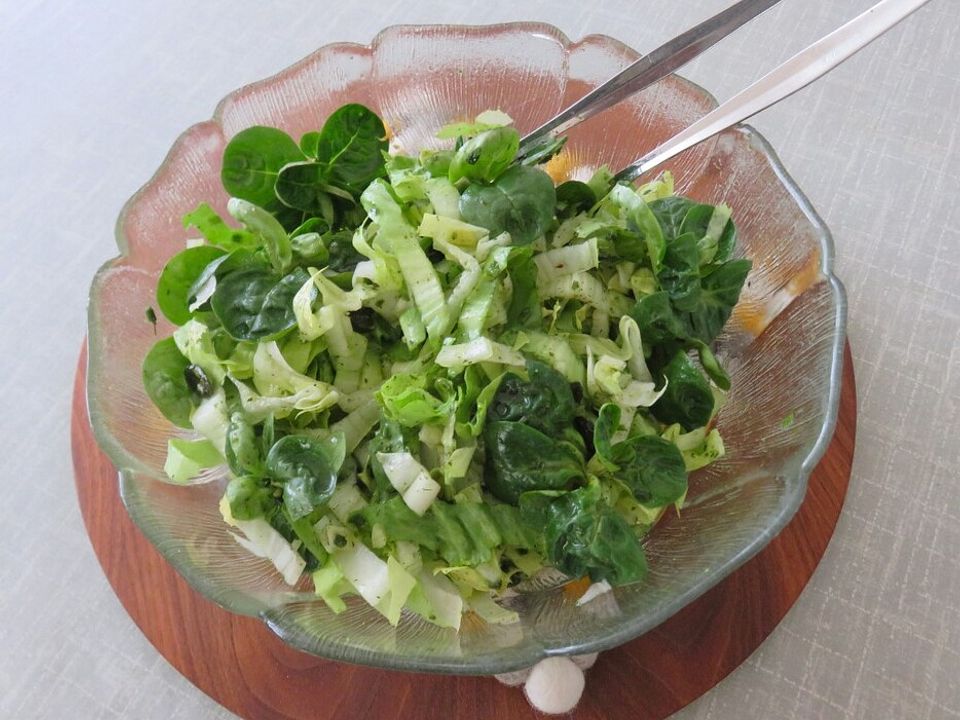 Grüner Wintersalat von Juulee| Chefkoch