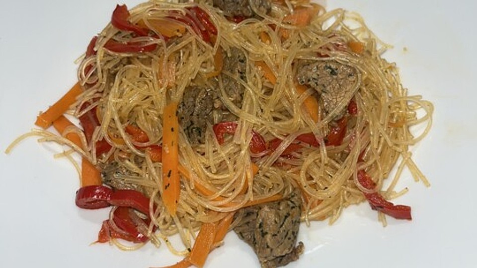 Russischer Glasnudelsalat Funchosa von alissa06| Chefkoch