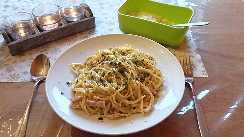 Spaghetti Carbonara alla Mitch von Mitch-von-Siemens