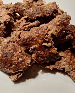 Backpapier-Döner aus dem Backofen