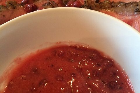 Schnelle Preiselbeersauce von stanze| Chefkoch