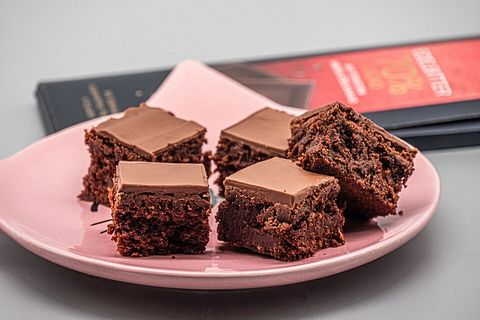 American Double Choc Brownies von daWomb