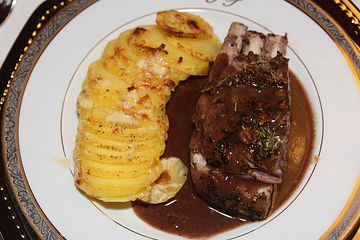 Lammkarrees mit Thymianjus von Koelkast| Chefkoch