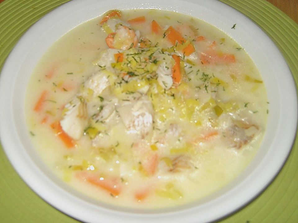 Fischsuppe mit Krabben von picard66| Chefkoch