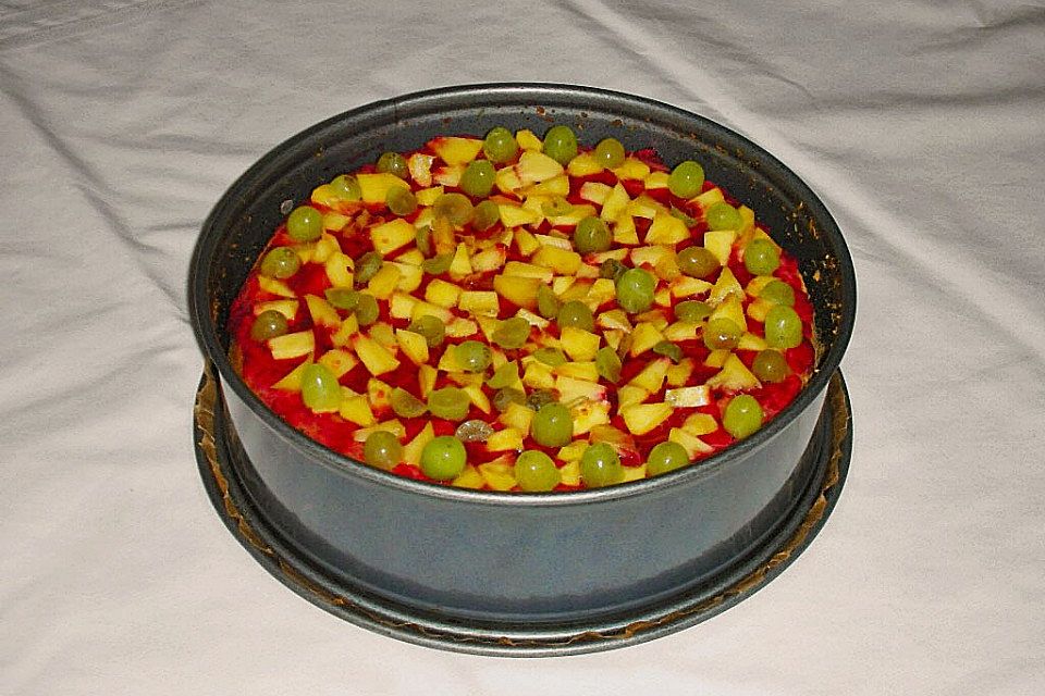 Früchte - Pudding Kuchen von irina