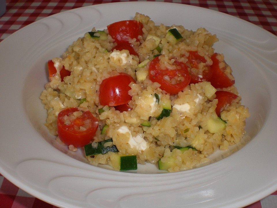 Bulgur - Tomaten - Feta - Pfanne von huco173 | Chefkoch