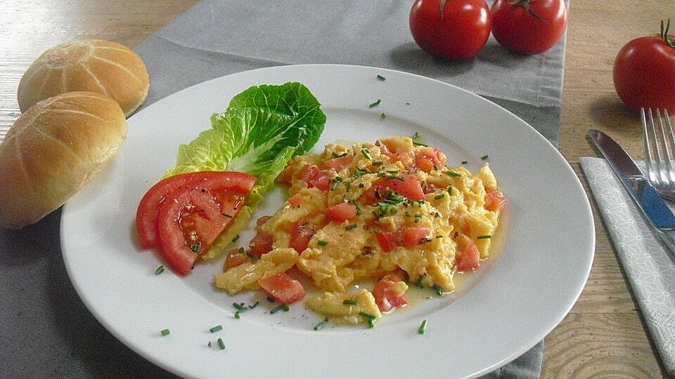 Tomate mit Ei von bettili