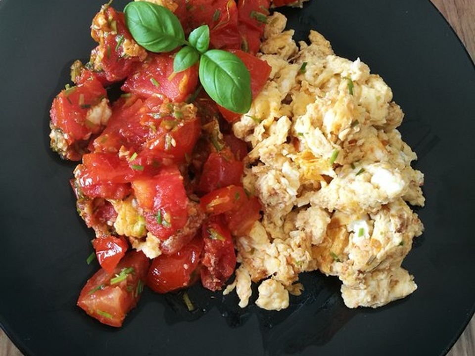 Tomate mit Ei von meihong | Chefkoch