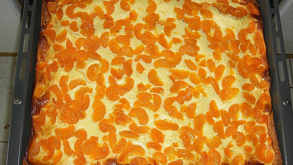 Schmand - Mandarinenkuchen von Penelope1| Chefkoch