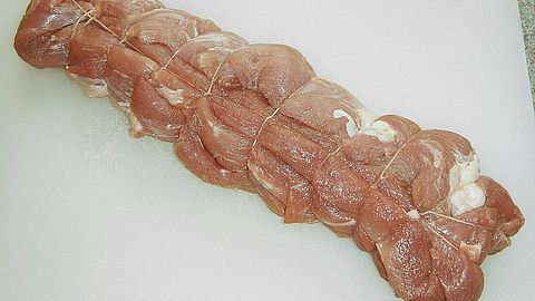 Gefülltes Schweinefilet mit Pflaumensauce von Kroeti