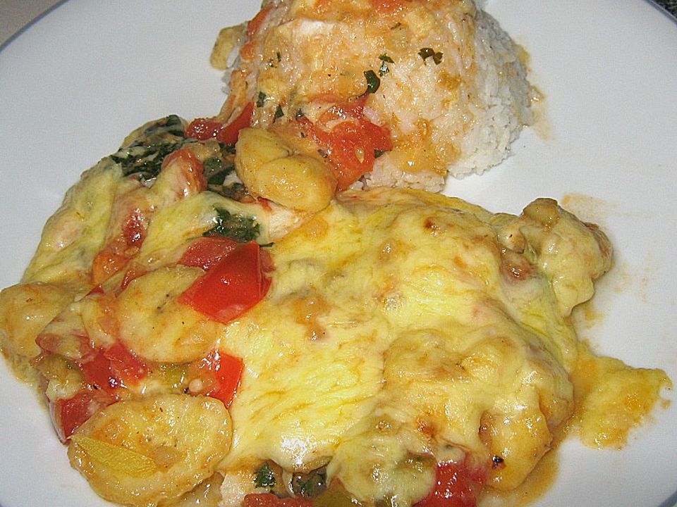 Gebackener Fisch mit Bananen von UschiG| Chefkoch