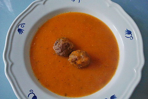 Hackfleisch - Möhren - Suppe von mica23