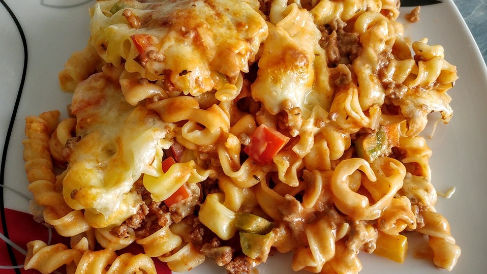 Paprika-Nudel-Auflauf à la Mama von supergoofy