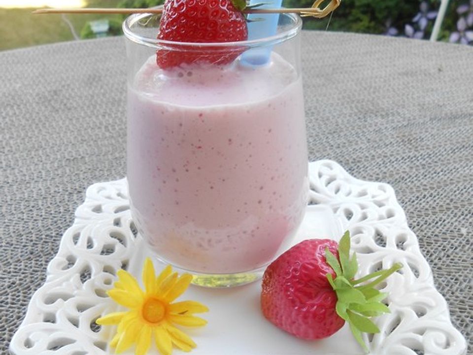 Dreadys Sweet Strawberry Shake von Dready | Chefkoch